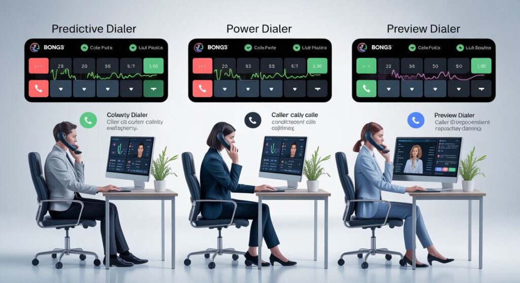 Predictive Dialer, Power & Preview Guide for Agent Productivity